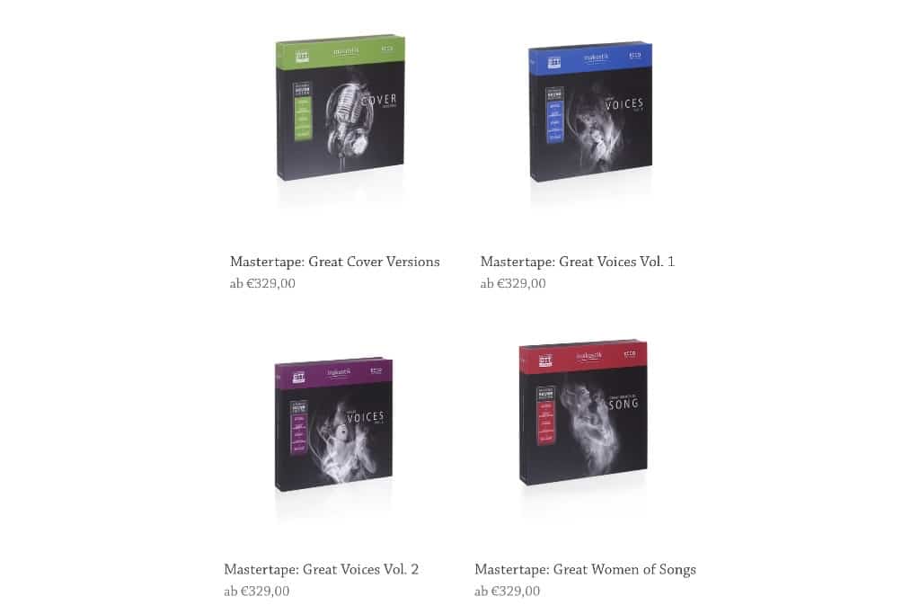 in-akustik releases reference albums on tape - Alpha Audio