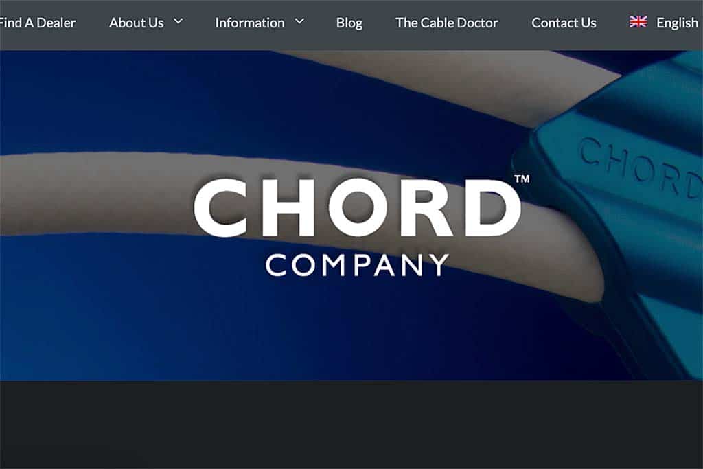 Chord mini jacket to RCA cable in various lengths - Alpha Audio