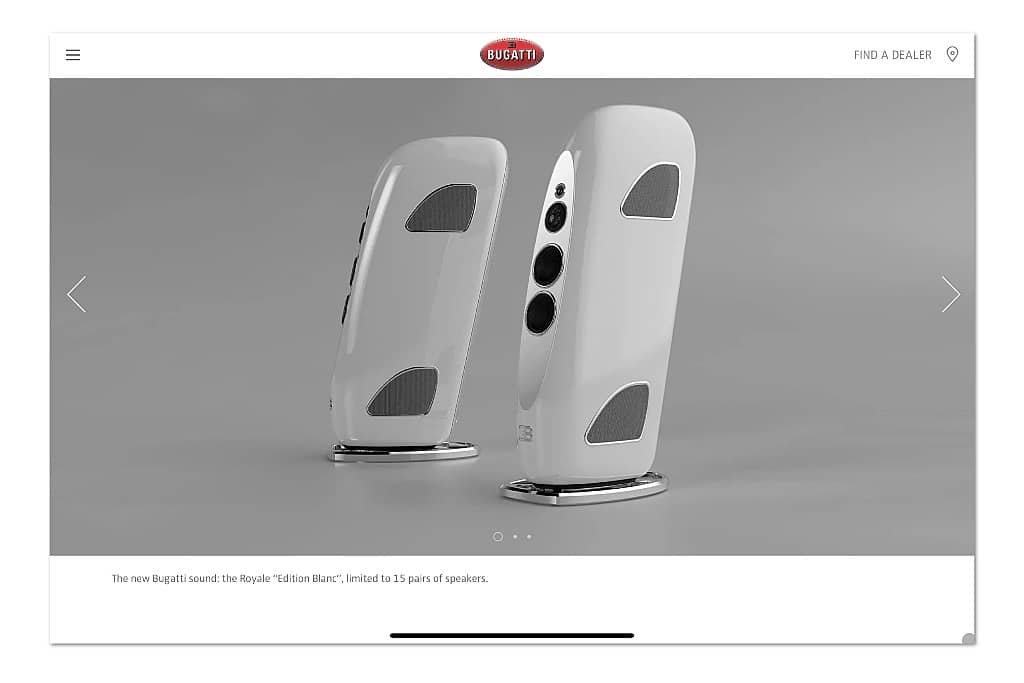 Bugatti Generous active speakers - Alpha Audio