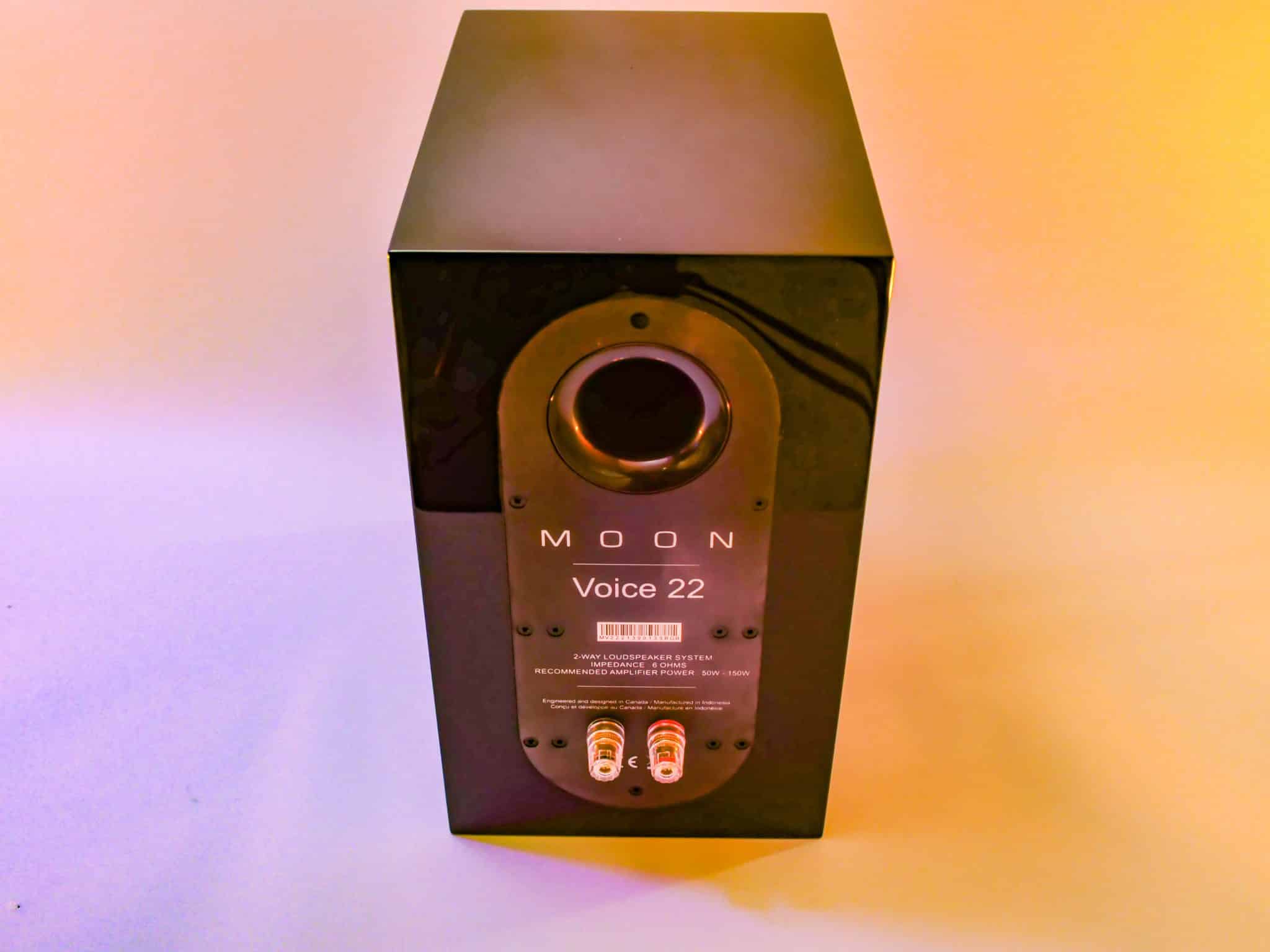 Review MOON Voice 22 monitor speaker - Alpha Audio