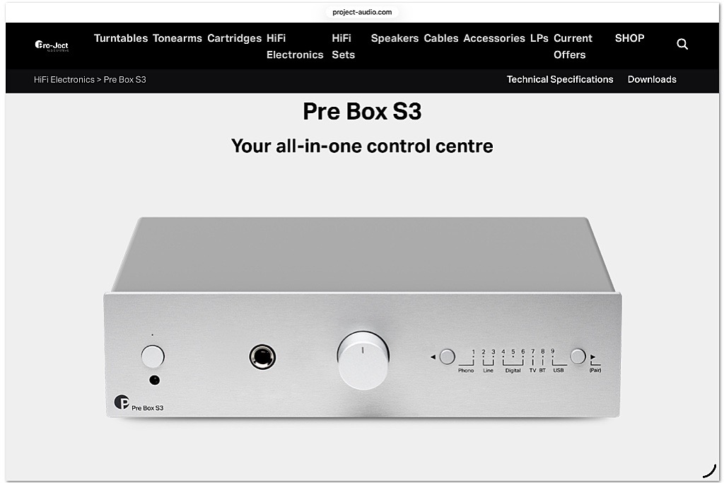 Pro-Ject Pre Box S3 - Alpha Audio