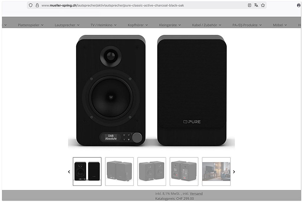 Pure Classic Active ‘all-in-one’ - Alpha Audio