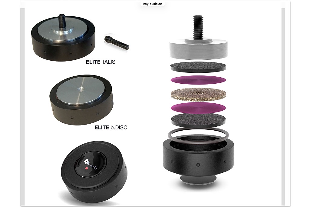 bFly TALIS Elite en b.DISC Elite - Alpha Audio