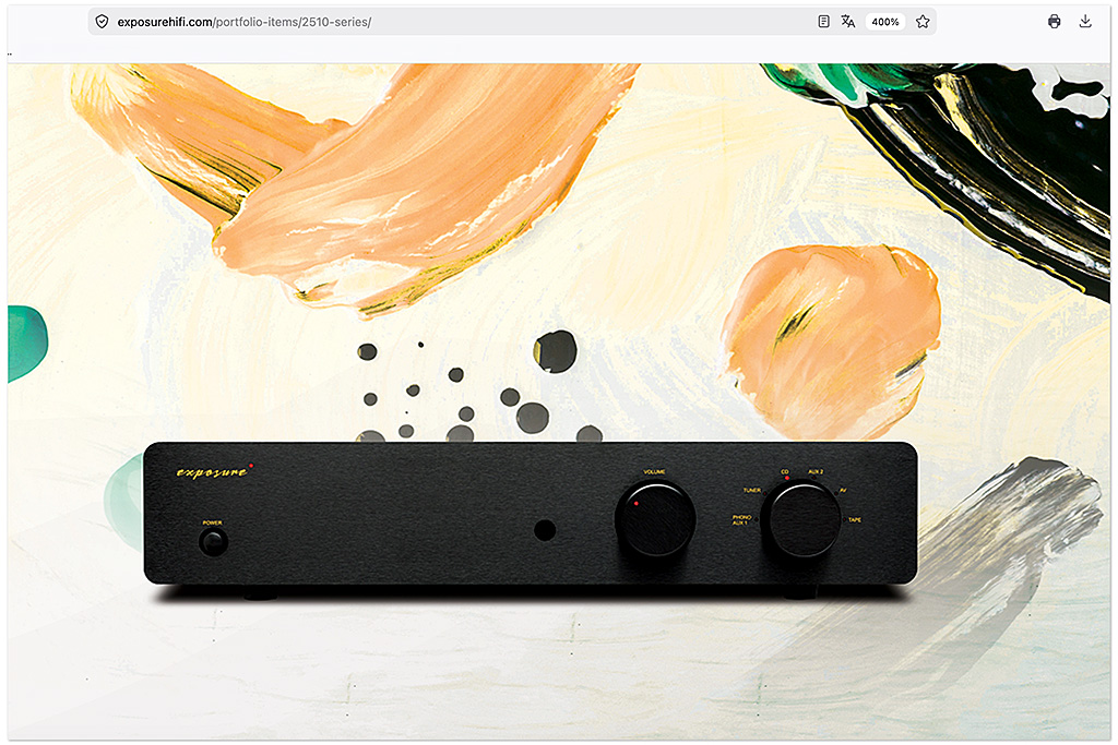 Exposure 5510 preamplifier - Alpha Audio